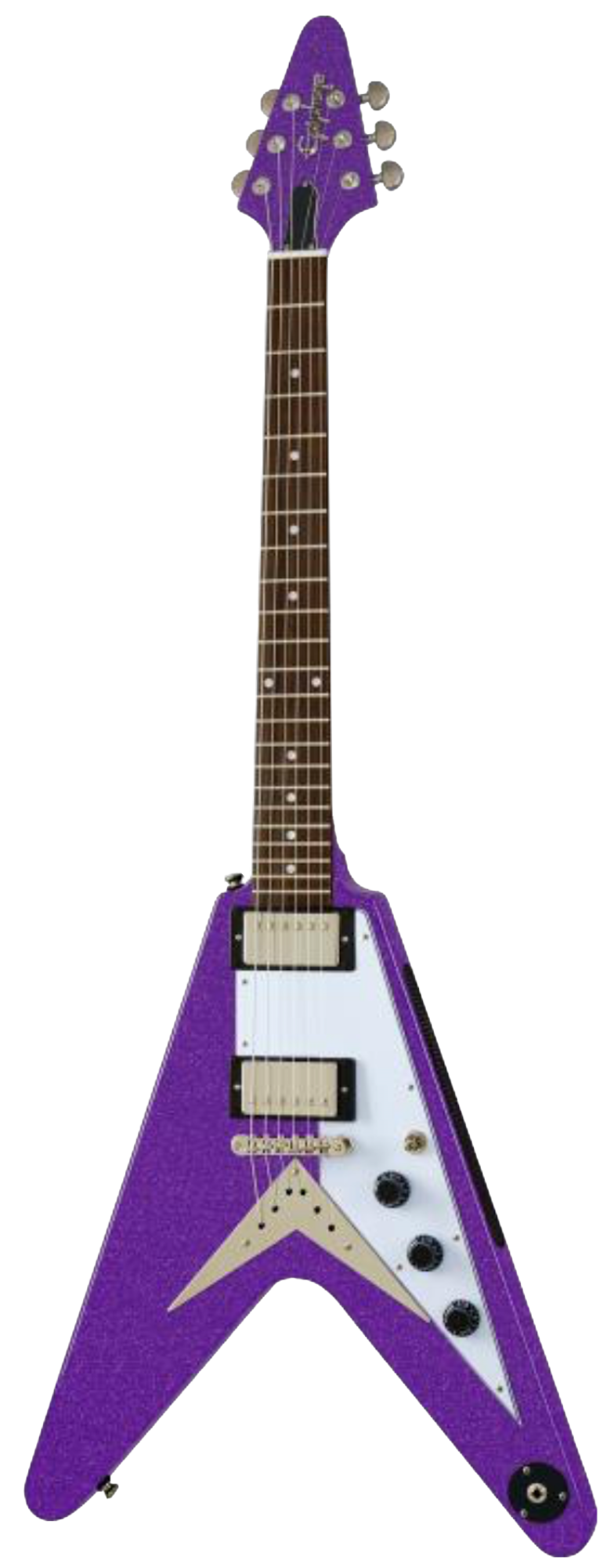 Epiphone Exclusive Flying V Purple Sparkle - Elgu­i­ta­rer - Allround Musik